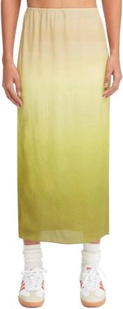 Gauch&egrave;re Femme, Jupes, Vert, Taille: 38 FR Jupe Midi