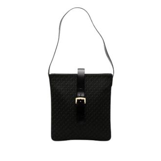 Loewe Pre-owned Canvas Shoulder Bag - - Pre-owned - Damen - Schwarzk - ONE SIZE