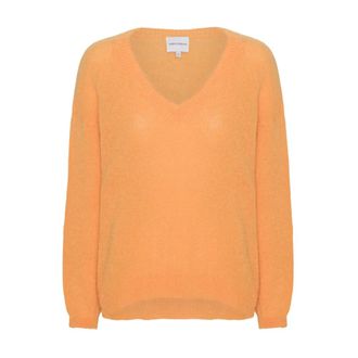 Americandreams Americandreams, Damen, Strickwaren, Orange, LGr&ouml;&szlig;e