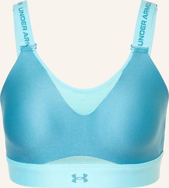Under Armour Sport-Bh Ua Infinity High 2.0 Mit Mesh blau