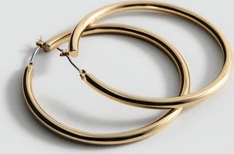 Mango Cr&eacute;oles m&eacute;talliques or - Femme - Taille unique - MANGO