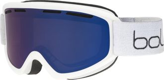 Bolle FREEZE PLUS White Matte - Bronze Blue Kat 3, Skibrille, Medium, Unisex Erwachsene