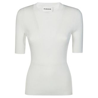 P.A.R.O.S.H. P.a.r.o.s.h., Femme, Pulls, Beige, Taille: 38 FR Maglia MM Costina