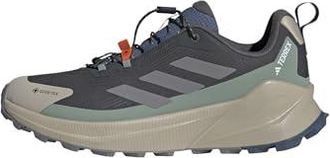 adidas Homme Terrex Trailmaker 2 Gore-TEX Speed Lace Hiking Shoes Chaussures de randonnée, Carbon/Grey Three/Silver Green, 45 1/3 EU