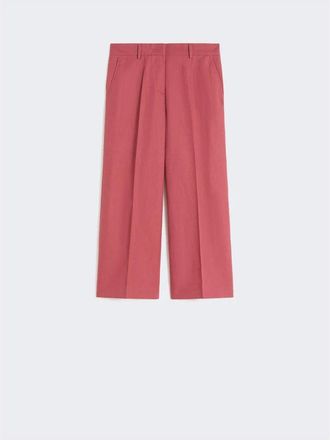 Max Mara Femme, Pantalons, Rose, Taille: 44 FR Cropped Pantalons