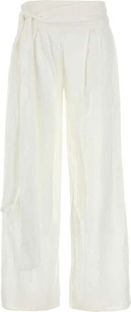 Lois Femme, Pantalons, Blanc, Taille: W28 Sage Wide-Leg Pant
