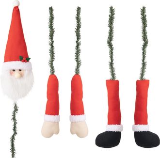 Generic Weihnachtsbaumspitze, Zubeh&ouml;r f&uuml;r Winterschmuck | Dekoration f&uuml;r Schneemann mit Weihnachtsbaumspitze mit Schal und Hut f&uuml;r die Feiertage zu Hause