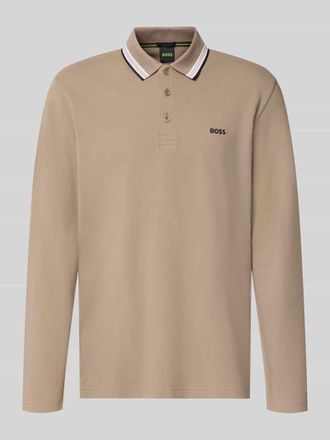 HUGO BOSS Regular Fit Poloshirt aus reiner Baumwolle Modell Plisy