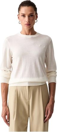 A|X Armani Exchange Femme, Pulls, Beige, Taille: 38 FR Pulls &agrave; col rond