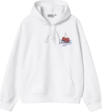 Carhartt Work in Progress Homme, Sweatshirts et sweats à capuche, Blanc, Taille: S Carhartt WIP Sweaters White