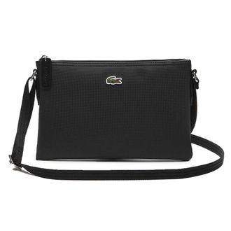 Lacoste Crossbody Bags - L1212 Core Essentials Crossover Bag - Gr. unisize - in Schwarz - f&uuml;r Damen