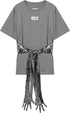 Maison Margiela Femme, Tops, Gris, Taille: 40 FR T-Chemises