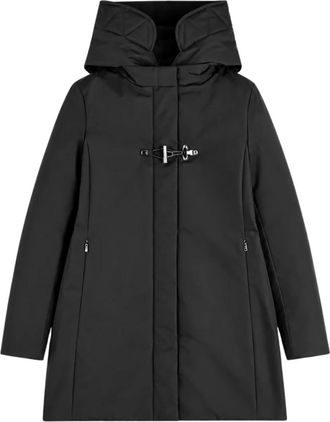 Fay Gepolsterter Midi-Parka - - Jackets - Damen - Schwarzk - XL