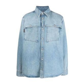 Balmain Long Sleeve Tops - - Shirts - Herren - Blau - 2XL