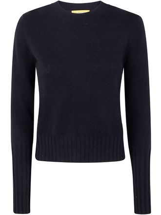 Guest In Residence Shrunken Crew Neck Cashmere Sweater