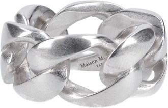 Maison Margiela Ring Silver Maillons
