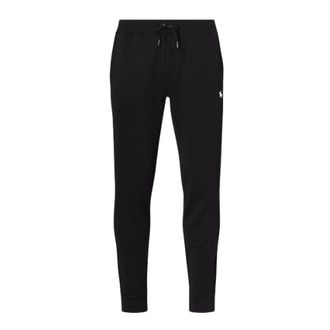 Polo Ralph Lauren Schwarze Jogginghose mit verstellbarem Bund - - Trousers - Herren - Schwarzk - 2XL