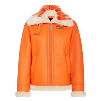 Philipp Plein Damen, Jacken, Orange, LGr&ouml;&szlig;e