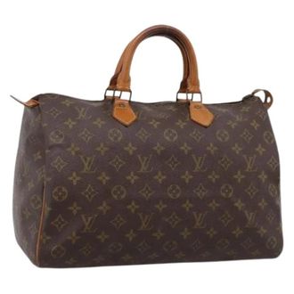Louis Vuitton Sac &agrave; main Speedy 35 Pre-owned - Femme - Pre-owned - Brun - Taille: ONE Size