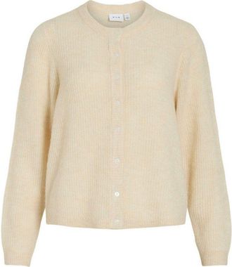 Vila Strickjacke VILORY O-NECK L/S KNIT CARDIGAN-NOOS Materialmix, regular fit