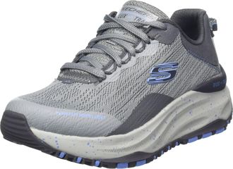 Skechers Damen 180500 Gry Trekking-Low-Cut, Gray Engineered Mesh/Light Blue Trim, 36 EU