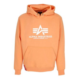 Alpha Industries Sweat &agrave; capuche tangerine avec poche kangourou - Homme - Sweatshirts et sweats &agrave; capuche - Orange - Taille: S