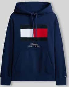Tommy Hilfiger Hoodie mit Logo-Print