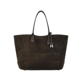 Hogan Sac cabas Address - Femme - Sacs - Brun - Taille: ONE Size