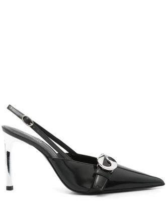 Coperni Hohe Schuhe - Pointed-Toe Slingback Pumps - Gr. 37 (EU) - in Schwarz - f&uuml;r Damen