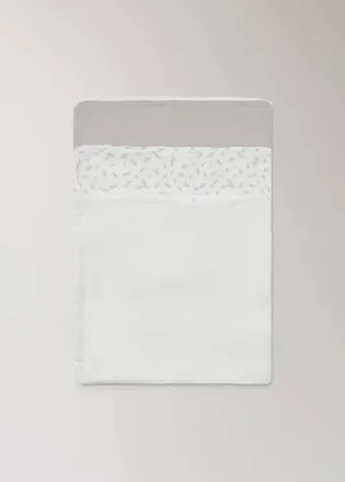 Mango Couverture enfant coton feuilles &eacute;cru - Home - Taille unique - MANGO HOME