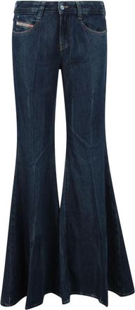 Diesel Femme, Jeans, Bleu, Taille: W27 1970 D-Bleess Flare Jeans
