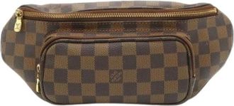 Louis Vuitton Sac banane Damier en toile Pre-owned - Homme - Pre-owned - Brun - Taille: ONE Size