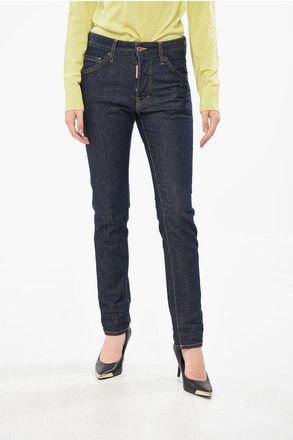 Dsquared2 Regular Fit COOL GUN Jeans with Visible Stitching 16cm size 44