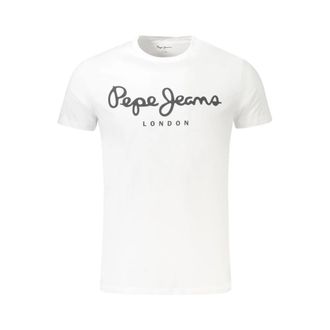 Pepe Jeans London T-Shirts - - Tops - Herren - Wei&szlig; - L