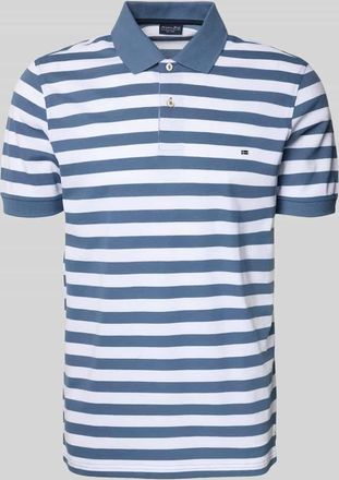 Christian Berg Modern Fit Poloshirt mit Logo-Stitching