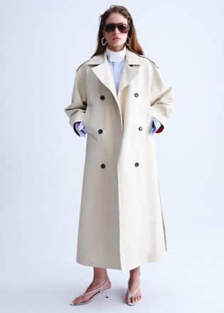 Mango Chemise popeline col chemin&eacute;e bleu ciel - Femme - XS - MANGO