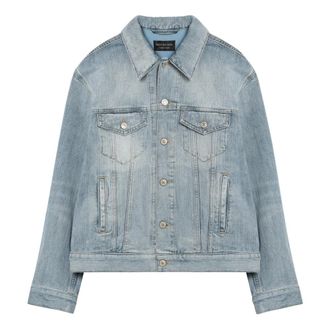 Balenciaga Jeansjacke mit stilvollem Design - - Jackets - Damen - Blau - XS