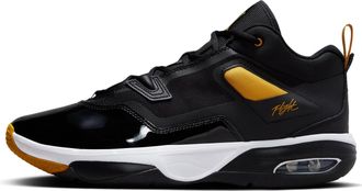 Nike Nike Herren Jordan Stay Loyal 3 Basketballschuh, Black/Yellow Ochre/White, 49.5 EU