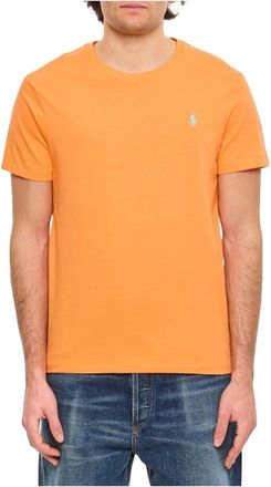 Polo Ralph Lauren Homme, Tops, Orange, Taille: L T-Chemises