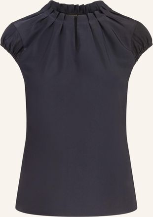 Apart Satinbluse blau