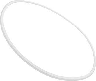 SOLUSTRE Runder Barhocker Bodenschutzring aus Stabilem Gummi Wei&szlig; f&uuml;r Barstuhlbeine Einfache Montage Geeignet f&uuml;r K&uuml;chentheken und Esszimmer