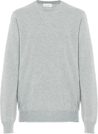 Malo Homme, Pulls, Gris, Taille: 3XL Cashmere Crewneck Sweater