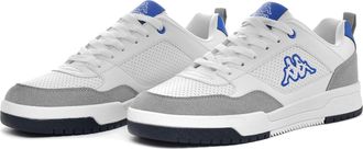 Kappa Herren Logo Manis Athletic Shoes, White-Blue Sapphire, 46 EU