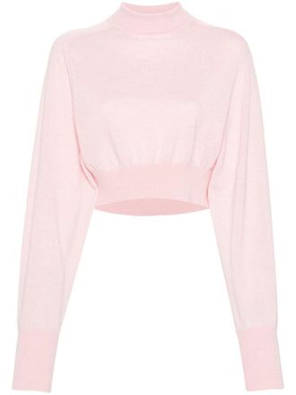 Sportmax pull en laine - Rose