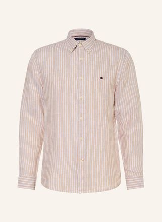 Tommy Hilfiger Leinenhemd Regular Fit beige