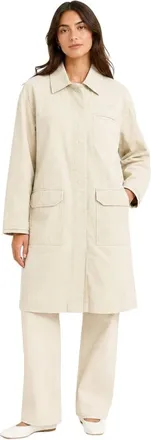 Parajumpers Femme, Manteaux, Beige, Taille: 38 FR Manteau en coton