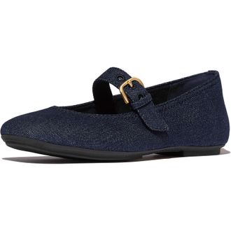 FitFlop Fitflop Delicato Polyester Damen Schuhe Dunkel Denim