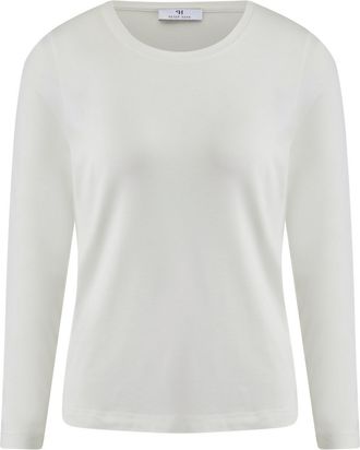 Peter Hahn Rundhals-Shirt Peter Hahn weiss