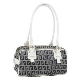 Fendi Pre-owned Zucchino Canvas Hand Bag - - Pre-owned - Damen - Blau - ONE SIZE