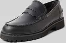 HUGO BOSS Slipper aus echtem Rindsleder Modell DRAVEN